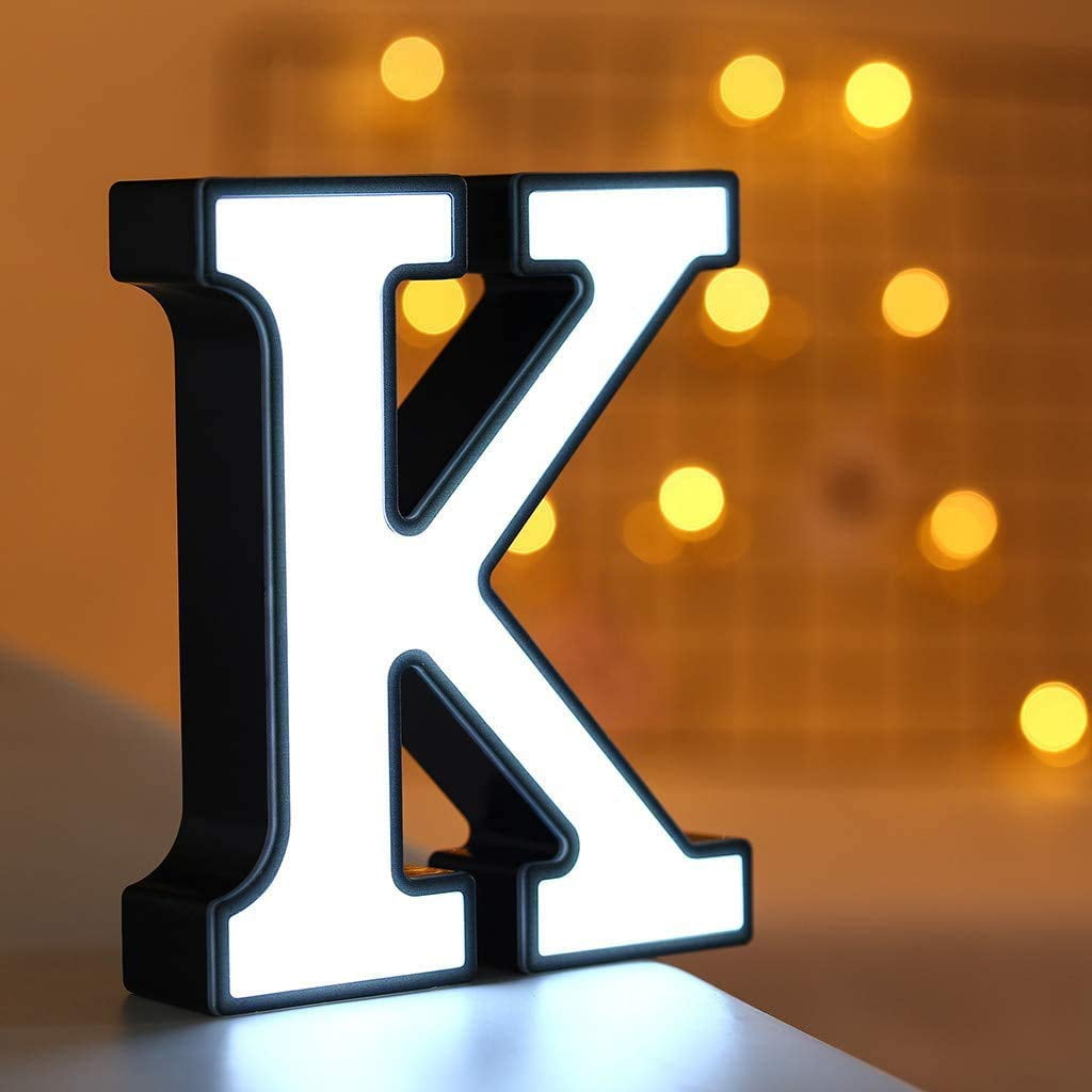 LINLIN LED Letter Lights, Alphabet Marquee Letters Sign LED Marquee ...