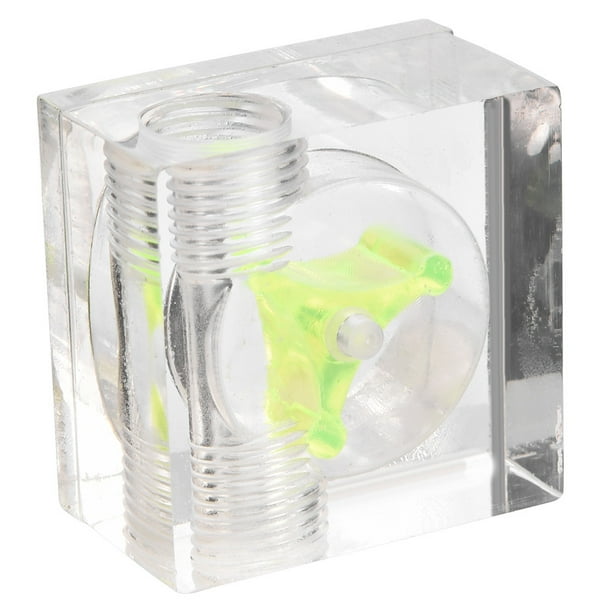 Water Flow Meter,3 Impeller Flow Meter PC Water Cooling PC Flow Meter ...