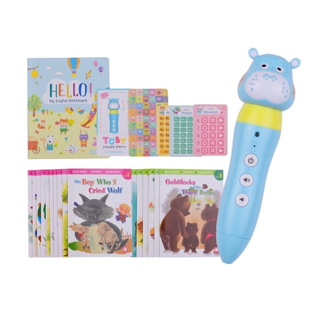 Iq House Cartoon Audio Pen Set Intelligent Reading Pen Early Education ...