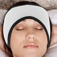 TELOLY Soundproof Sleep Ear Muffs 2 In 1 Ear Muffs Sleep Mask Headband ...