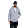 TrendOFT Sun Protection Clothing Men Sun Protection Jacket UPF 100+ Ice ...
