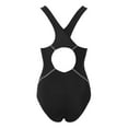 Idall One Piece Swimsuit Women Bathing Suit High Waisted Wrap Tie Back