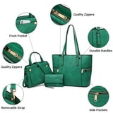 M Marco Women's Handbag 3pcs Set Fashion Tote Bag with Matching Satchel ...
