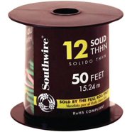 Southwire Simpull Thhn, 10 Gauge Thhn Solid Wire, Green, 50 Ft. Per ...