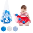BIMZUC 100-Piece LDPE Baby Toy Ocean Balls, Multi-Color 2.2 Inches / 5. ...