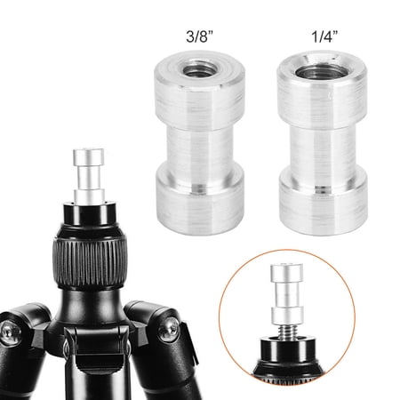 YLSHRF Female To Female Screw Adapter,1 Pcs Aluminum Alloy 1/4 Female ...