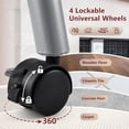 Foldable Manicure Nail Table Portable Nail Station Desk with Drawer ...
