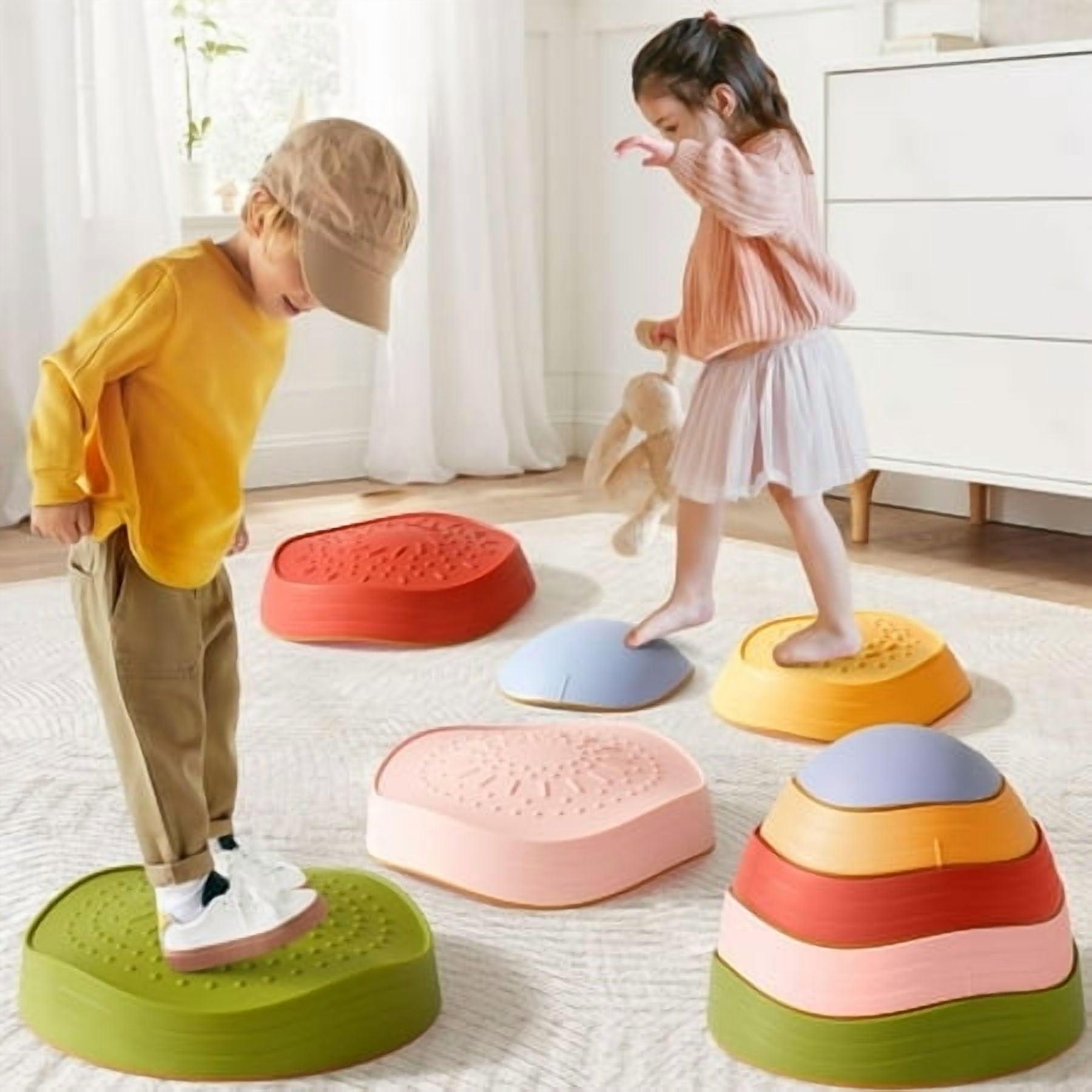 Click here for Tiny Land Stepping Stones For Kids  5pcs Non-Slip... prices