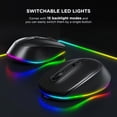 STARLIGHT- Wireless Mouse -Light Up Mouse For Laptop, Small Cordless ...