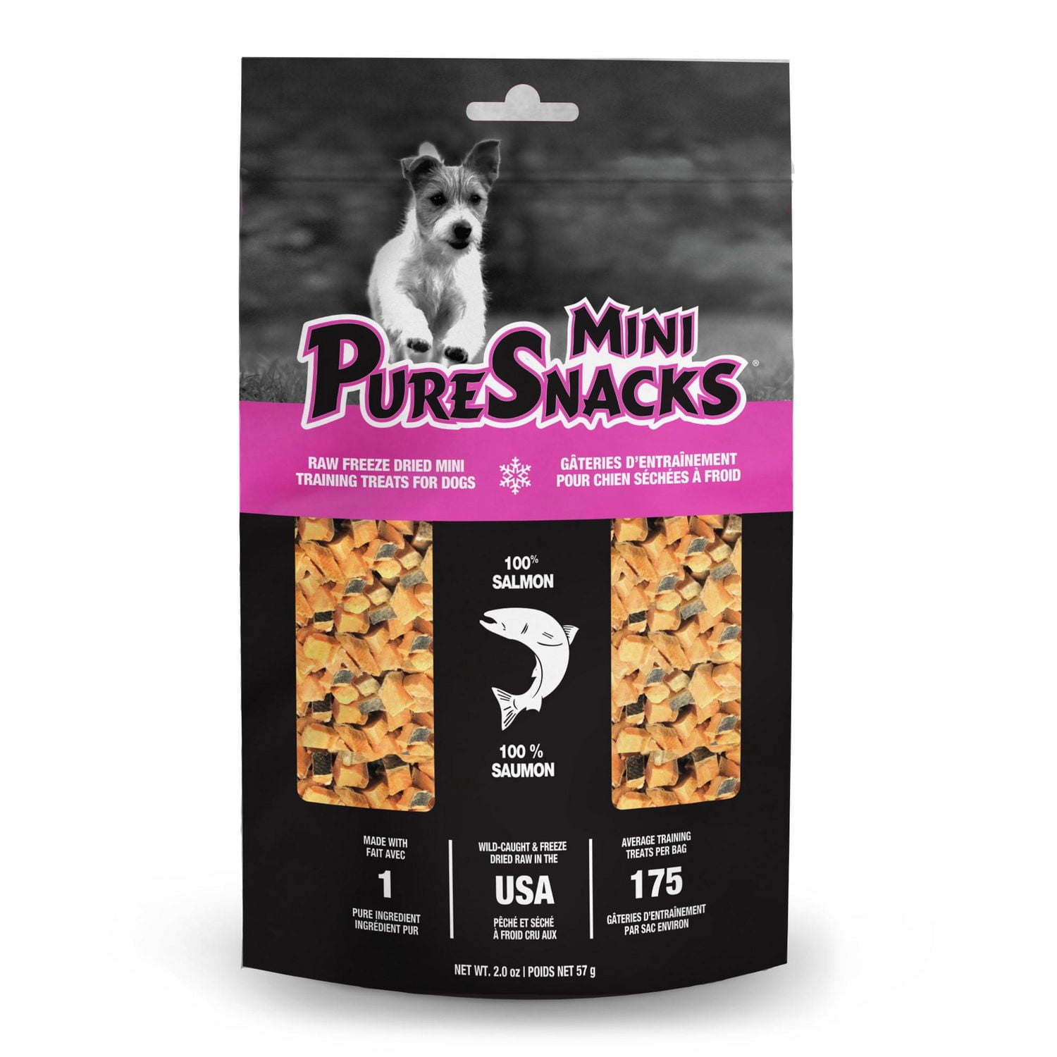 Click here for Mini-Puresnacks Freeze Dried Trainers  Salmon  57g... prices