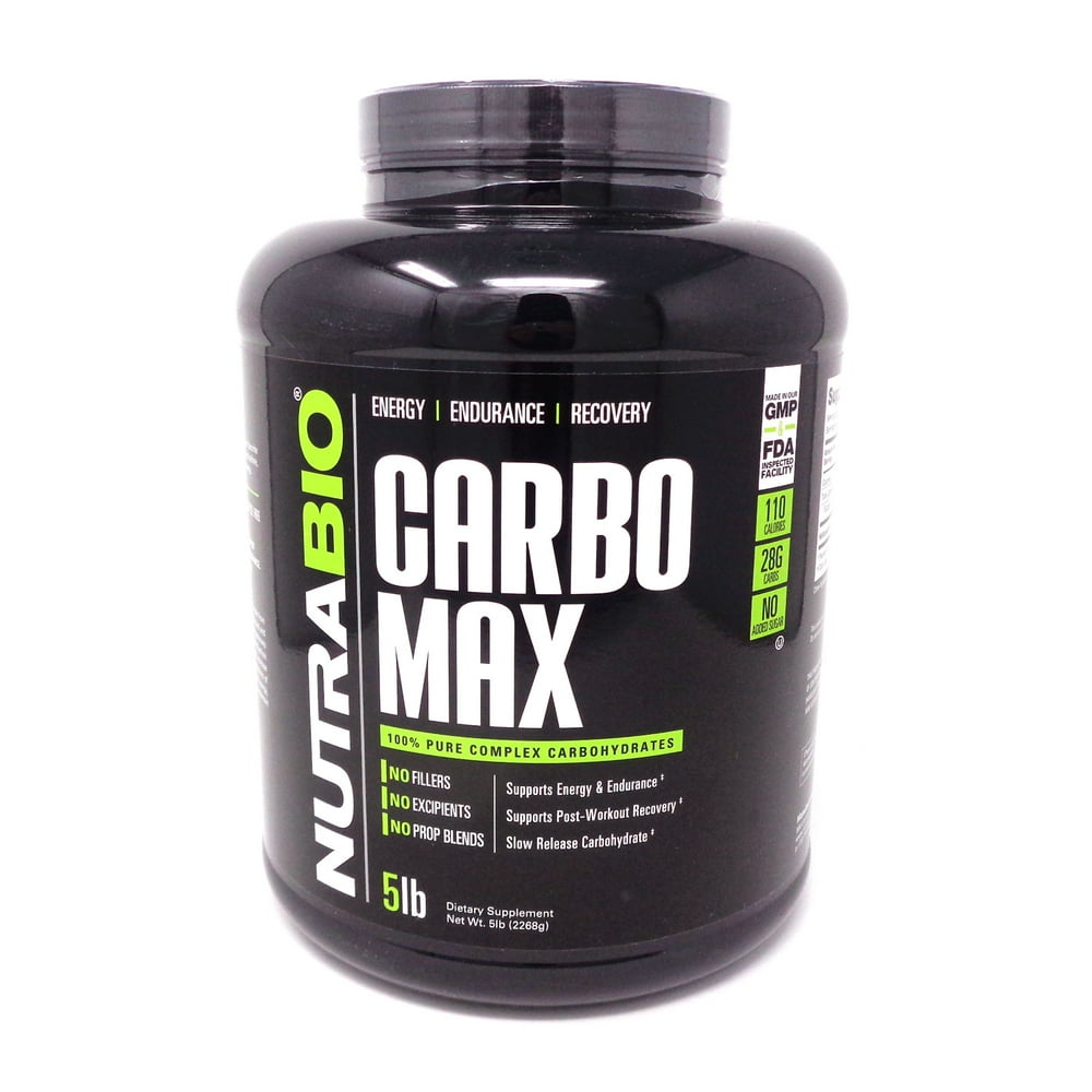 Carbo Max by NutroBio - 75 Servings - Walmart.com - Walmart.com