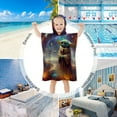 Baby Yoda Hooded Towels for Kids - Soft Kids Beach Towel for 3-10 Years ...