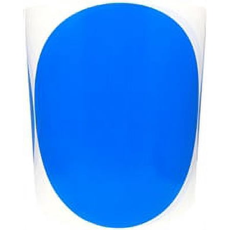 Blue Color Coding Labels for Organizing Inventory 6 Inch Round Circle ...