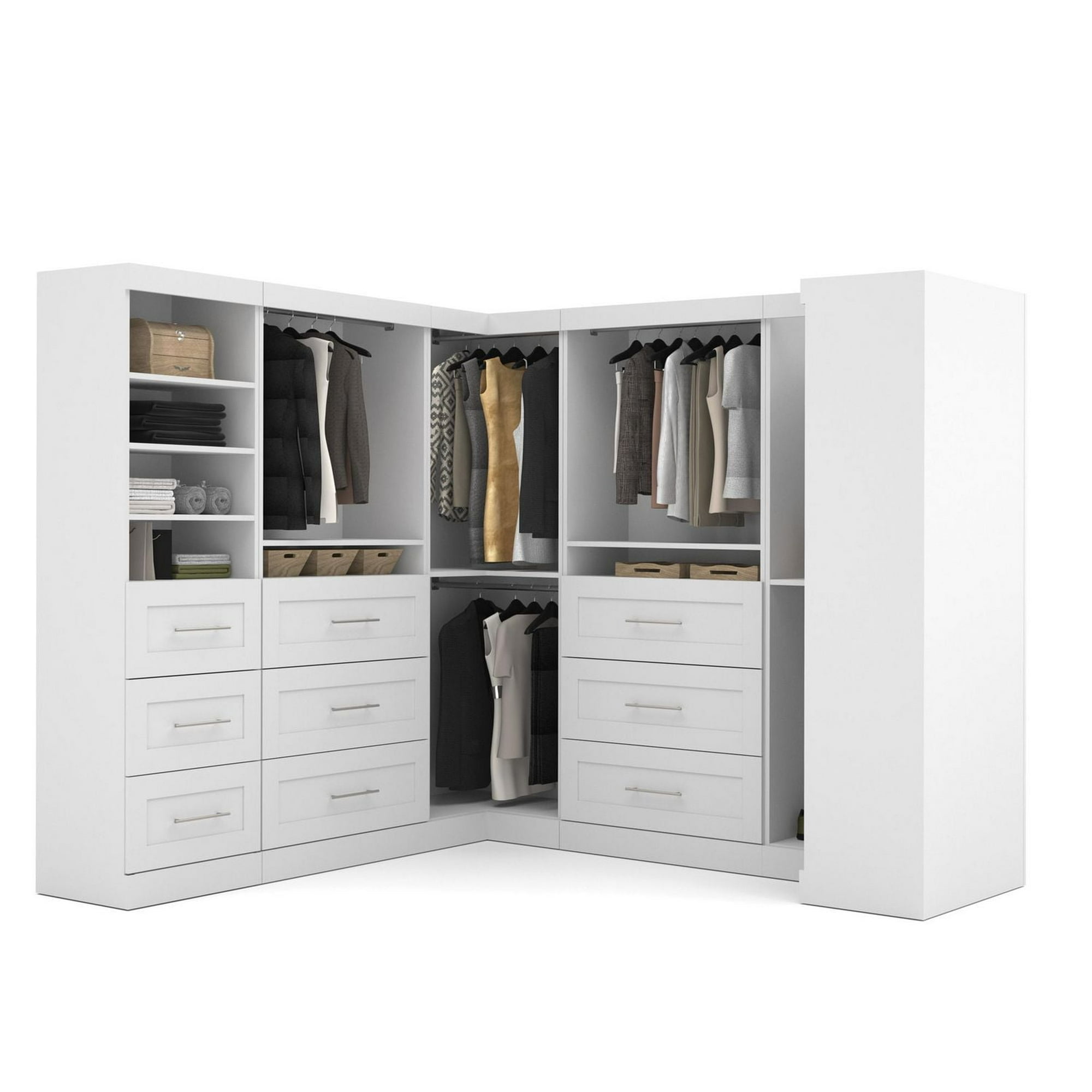 Click here for Bestar Pur Walk-In Closet Organizer Rectangular prices