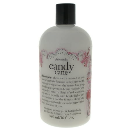 Candy Cane by Philosophy for Women - 16 oz Shampoo, Shower Gel & Bubble ...