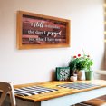 2Pcs Hanging Text Painting Retro Style Picture Wall Art Craft Wooden ...