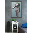 Minecraft - Skeleton Tundra Wall Poster, 22.375" x 34", Framed ...