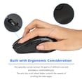 2.4GHz Wireless Bluetooth Mouse 2400DPI Optical Gaming Mouse for PC ...