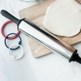 SouMaox Stainless Steel Rolling Pin, Professional Baking Tool, Smooth ...