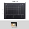 3-in-1 Chalkboard Calendar For Wall 17x13 Inches Magnetic Monthly ...