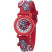 Tony Stark Boys' Stainless Steel Time Teacher Red Bezel Watch, Red ...