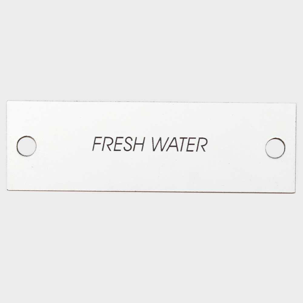 Rinker Boat Fresh Water Tag | Emblem / Decal - Walmart.com