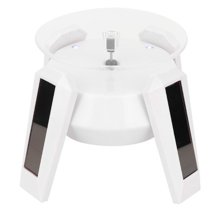 Jewelry Storage Solar Powered Display Stand, Turntable Display Stand ...