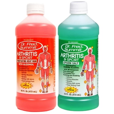 Dr. Fred Summit Arthritis & Sport, Extra Strength Heat Rub, Pain ...