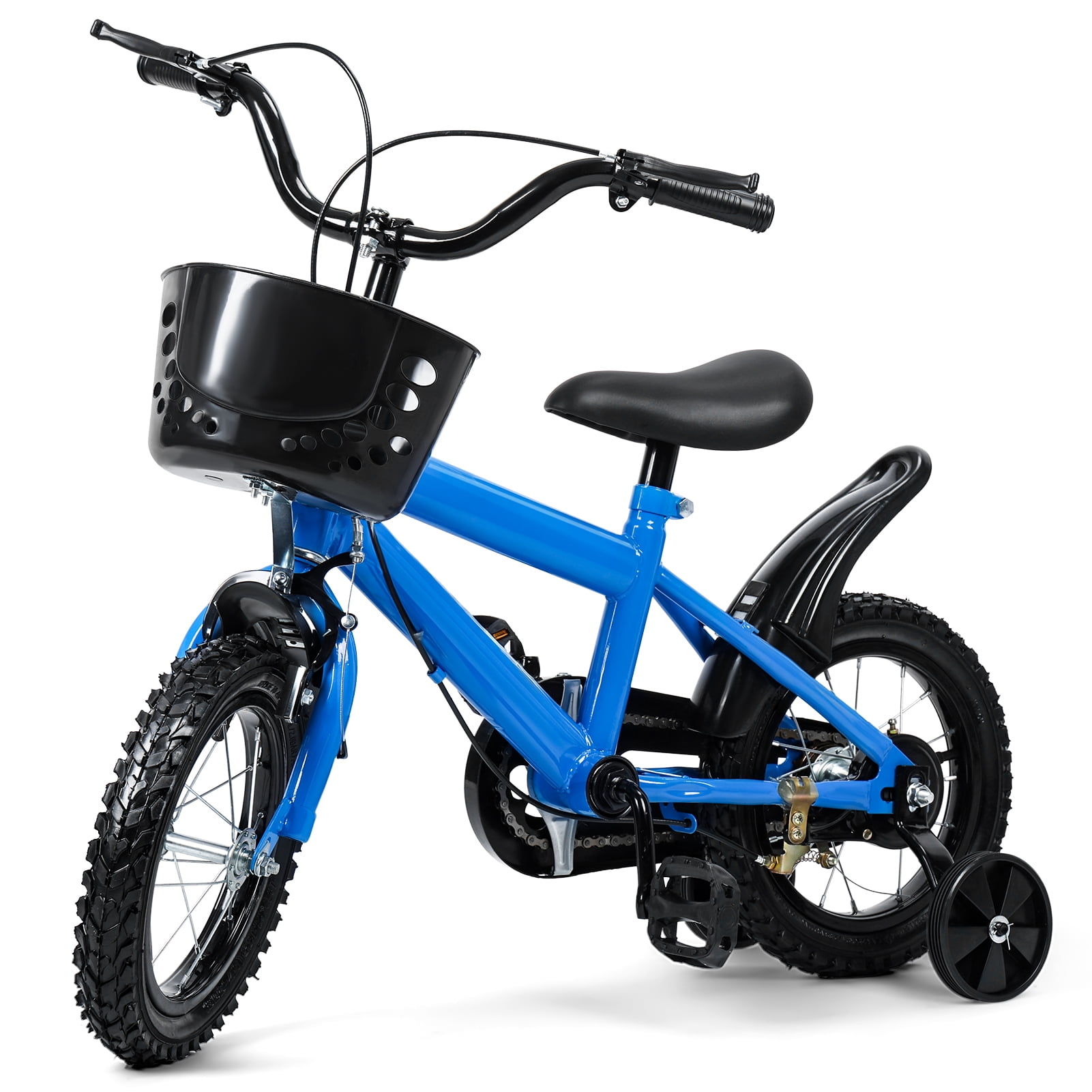 Yedigre 12 Inch Kids Bike, Children Bicycle with Training Wheels ...