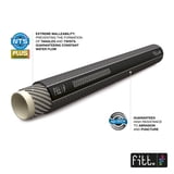 FITT Force Pro 5/8" x 100' Commercial Grade Garden Hose - Walmart.com