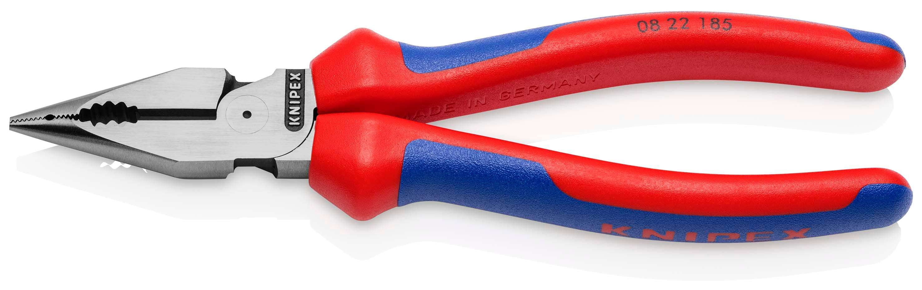 KNIPEX 08 22 185 SB Pinzas universal en punta Con fundas en dos ...