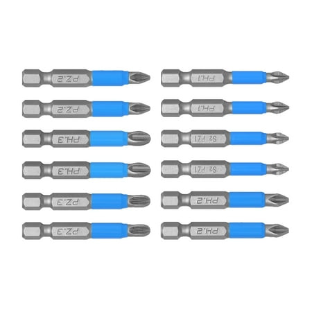 Small Screw Driver bits 50mm 1/4 Hexagon PH1 PH2 PH3 Screwdriver bits ...