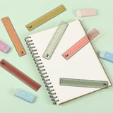 Mr. Pen- Ruler, 6 Inch, 6 Pack, Vintage Colors, Rulers for All Ages ...