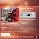 GE Cync Reveal Smart LED Wafer Downlight, Color Changing WiFi Light ...