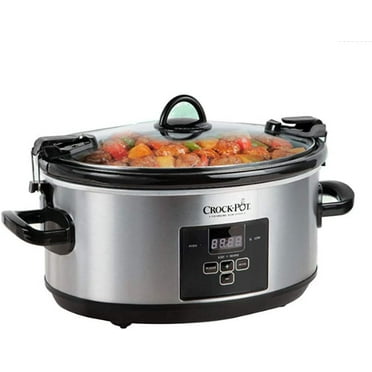 Crock-Pot 8-Quart Programmable Slow Cooker with Timer Control, Large ...