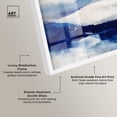 Breath of the Ocean Set Shadowbox Print Blue Abstract Wall Art Set by ...