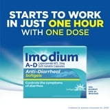 Imodium A-D Anti-Diarrheal Softgels, Loperamide Hydrochloride, 24 Ct. - Walmart.com