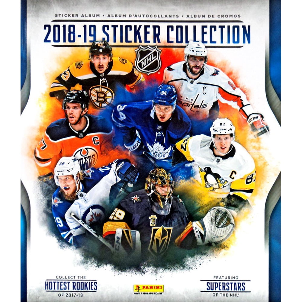 2018-2019 NHL Sticker Collection Album - Walmart.com - Walmart.com