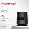 Honeywell Dreamweaver Sleep Personal Fan with Pink Noise, Black, HTF300 ...