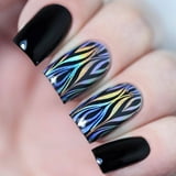 Whats Up Nails B002 Water Marble to Perfection Metal Stamping Plate for ...