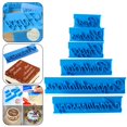 Personalize Your Cake with Words 6Pcs Set Letter Words Cookie Press ...