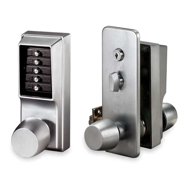 Kaba Access 5000 Extra Heavy-Duty Pushbutton Lever Lock, Schlage C ...