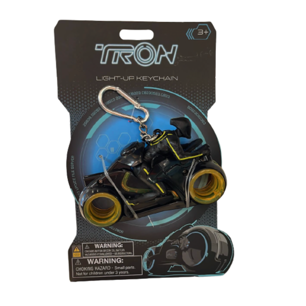 Disney Parks 2023 Tron Lightcycle Vehicle Light-Up Keychain New with ...