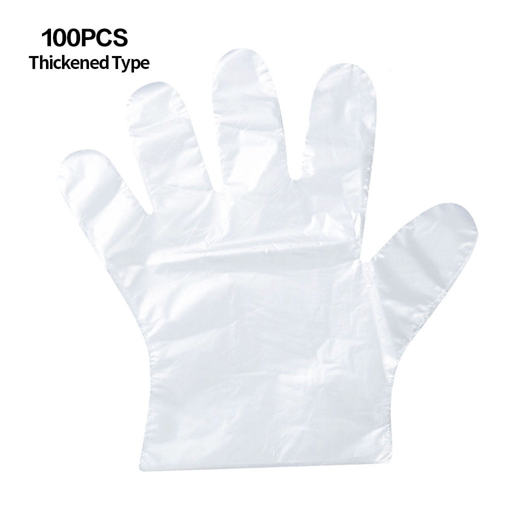 Click here for Ziyahi 100pcs Disposable Transparent Pe Gloves Res... prices