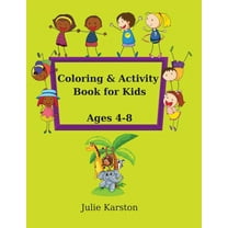 Coloring Book for Girls Ages 4-8: Color and activity book Coloring Book ...