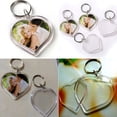 ANXPTIME 10 Pcs Various Shapes Acrylic Keychain Picture Frame Keyring ...