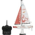 Playsteam Voyager 400 Motor-Power RC Sailboat 26 in - Red - Walmart.com