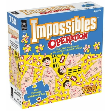 BePuzzled | Hasbro Monopoly Board Game Impossibles Puzzle, Borderless ...