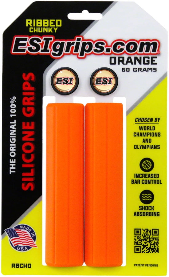 ESI Ribbed Chunky Grips - Orange - Walmart.com