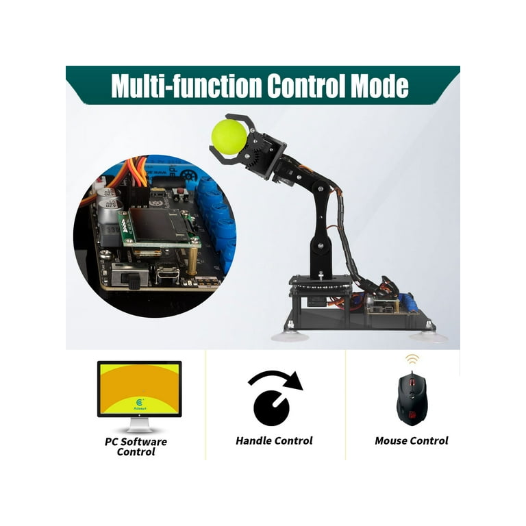 Adeept 5 Dof Robot Toys Arm Kit 5axis Robotic Compatible 48 Off